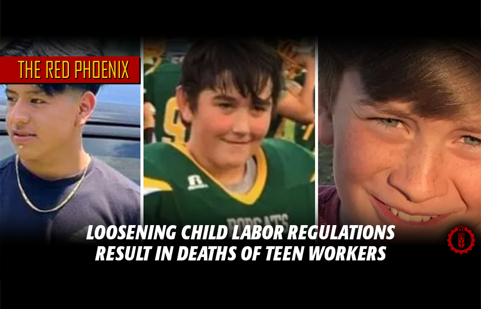 Loosening child labor regulations result in deaths of teen workers ...