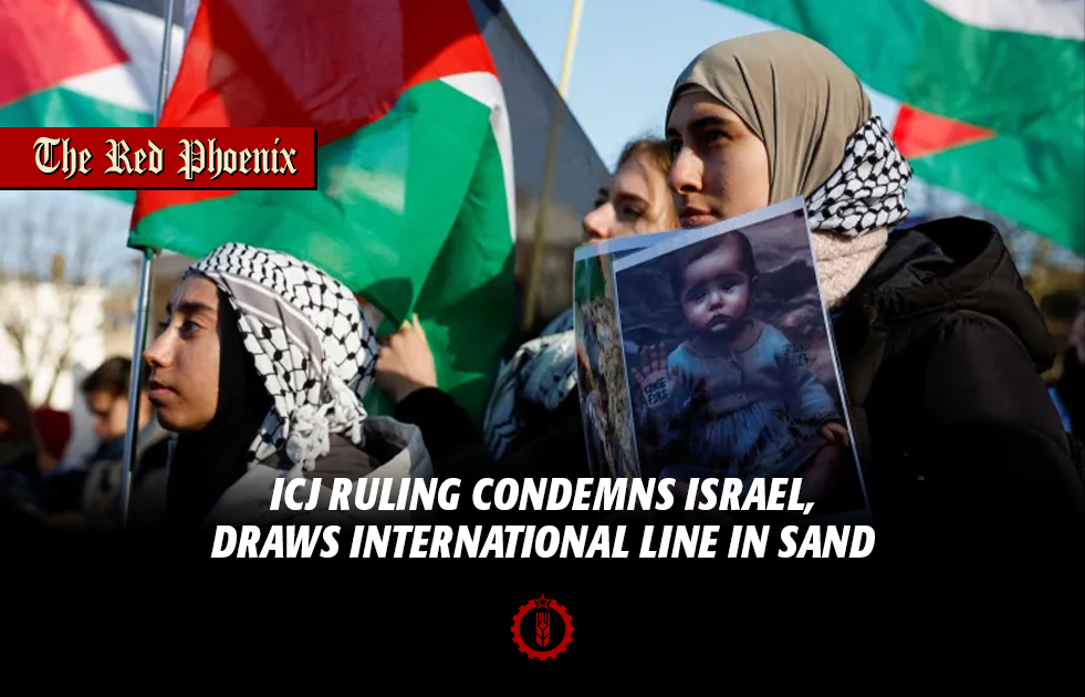 ICJ ruling condemns Israel, draws international line in sand – The Red ...