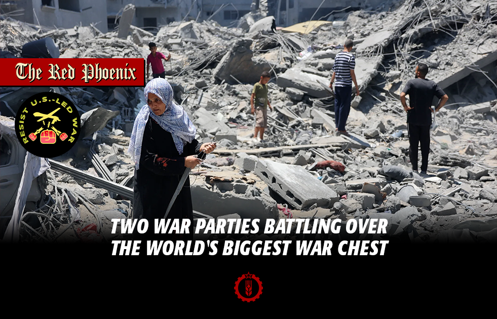 Two war parties battling over the world’s biggest war chest – The Red ...
